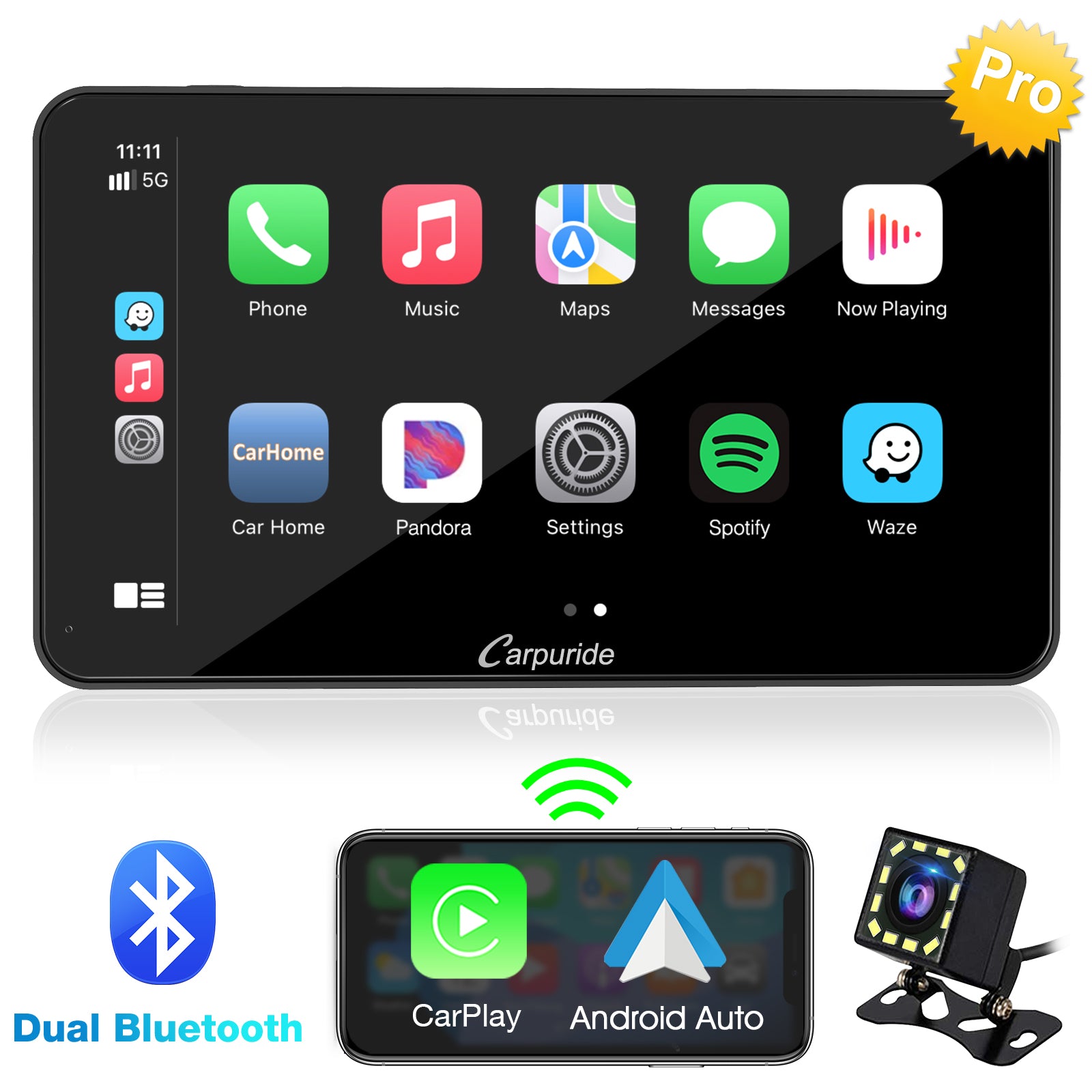 Touch Screen Car Radio & Car Stereo Bluetooth | W701 Pro