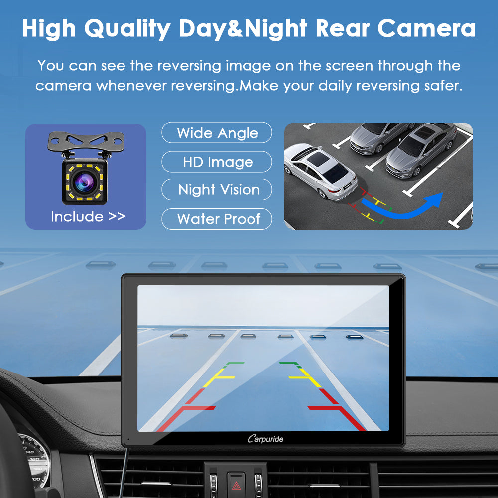 Android Auto Car Stereo & Car Stereo with Reverse Camera | Carpuride ...