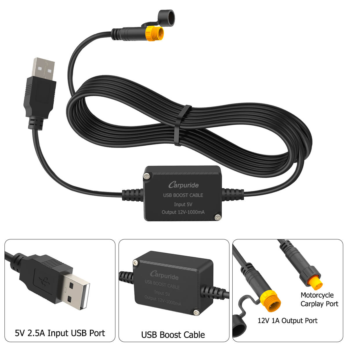 Carpuride USB Power Line Suitable for Carpuride W502/702