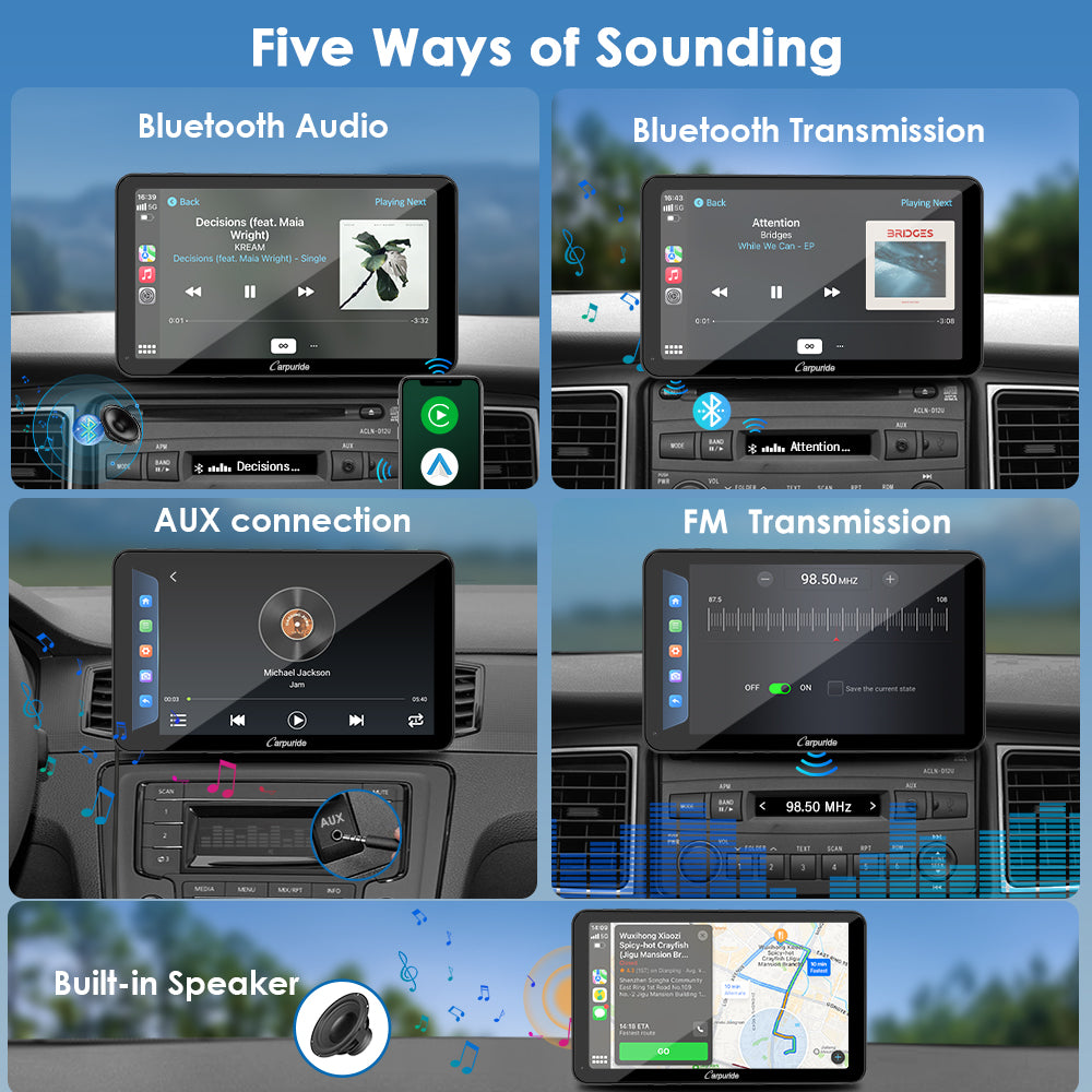 Android on Car Stereo & GPS for Car Navigation | Carpuride 701 Plus