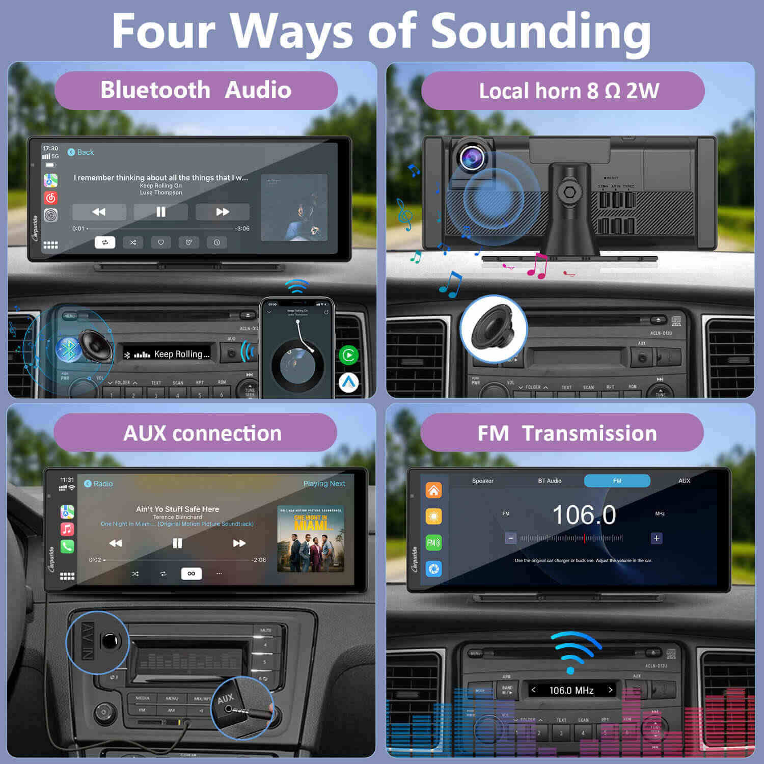 car media player & car audio and navigation & car dvr camera