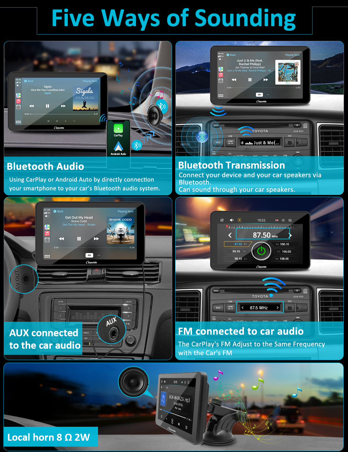 Touch Screen Radio for Car & GPS Navigation System for Car